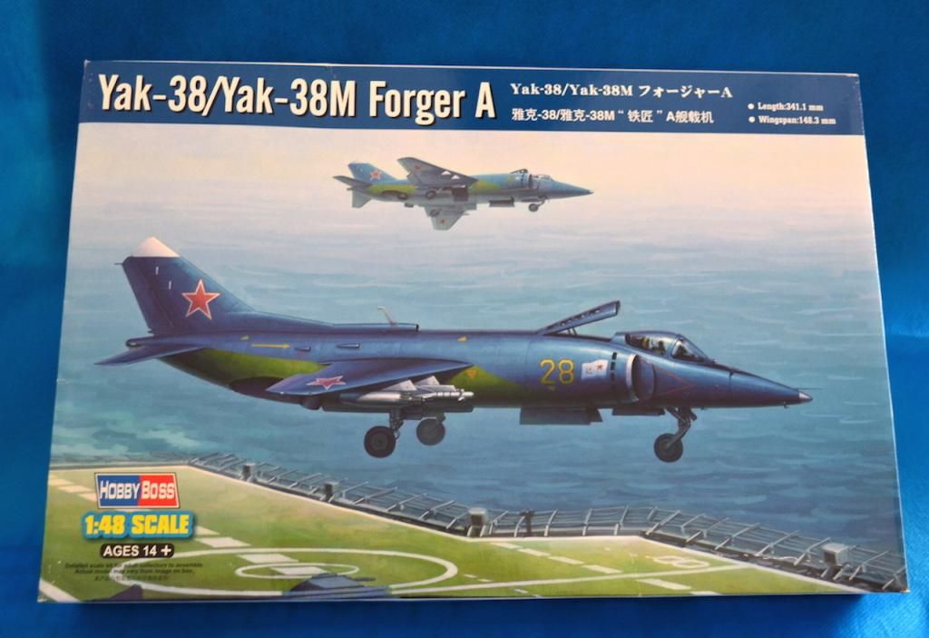 Yak-38/Yak-38M Forger A - Hobby Boss - 1/48 - PlastiBrasil.com - Plastimodelismo Livre e Democrático